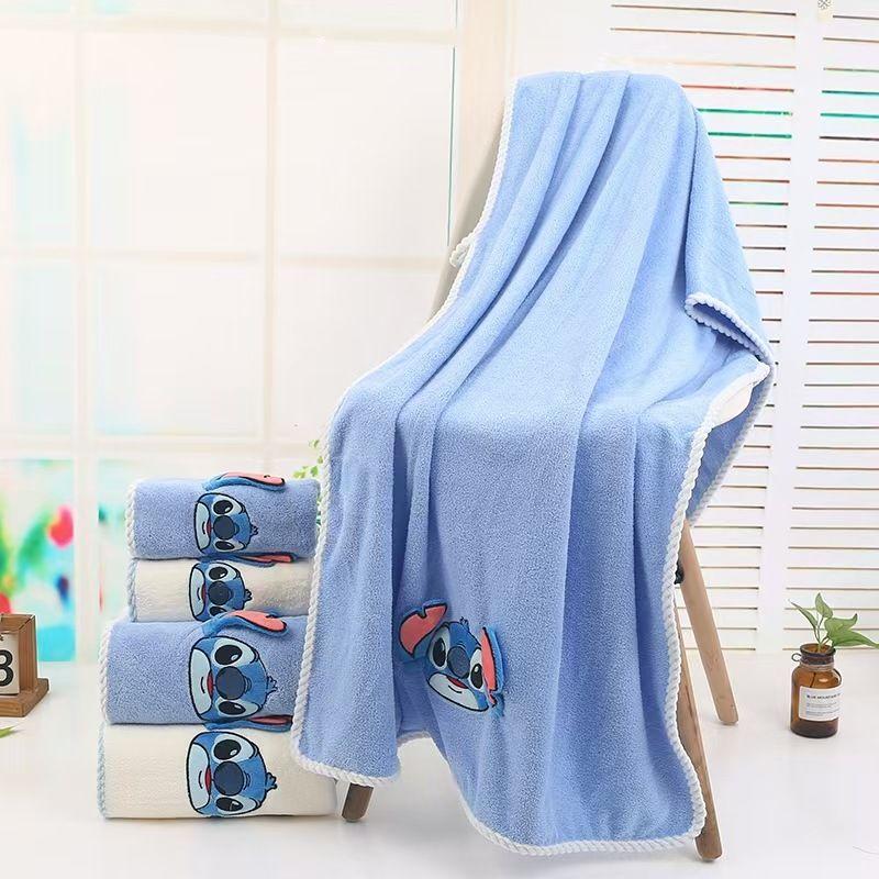 Set Tuala Mandi, Bahan Bulu Karang, Sulaman Kartun, Tebal da - TikTok ...
