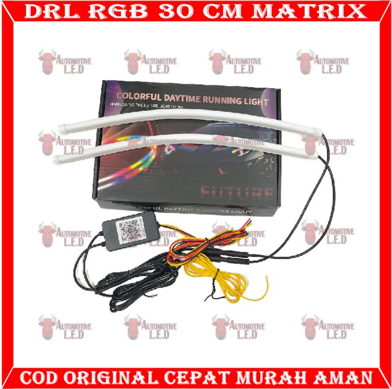 ORIGINAL DRL RGB MATRIX 30CM UNIVERSAL ALIS 30 CM RGB KUALITAS PREMIUM ...