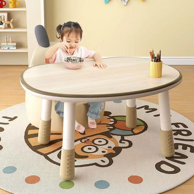 Children's table, adjustable height children's toy graffiti reading ...
