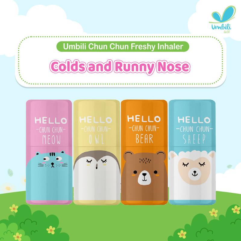 Umbili Refreshing Inhaler for Colds and Runny Nose for Kids and ...