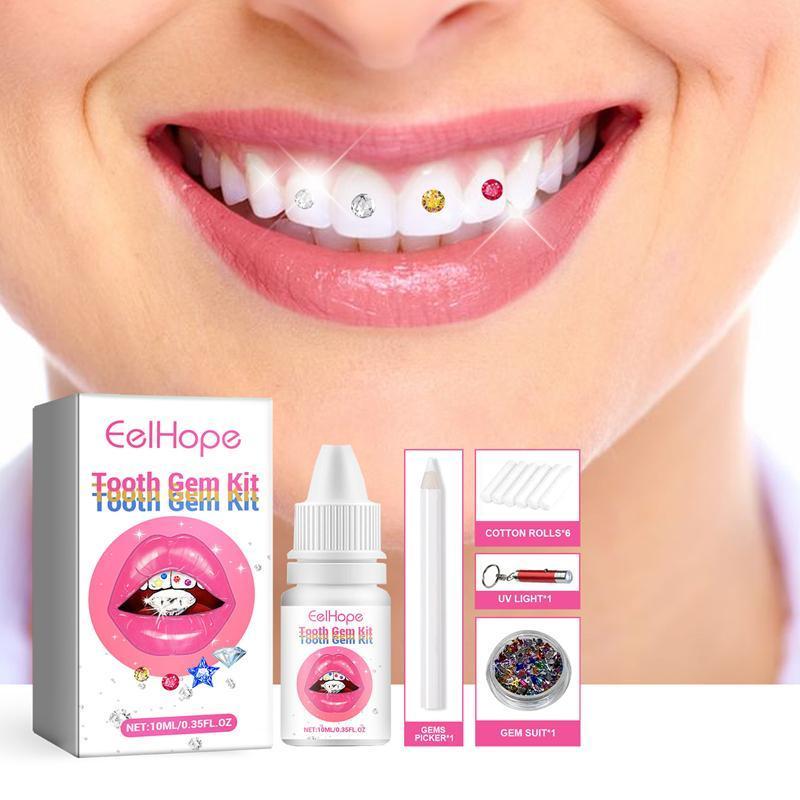 Tooth Gem Kit - Complete Teeth Gems Kit for DIY Tooth Decoration ...