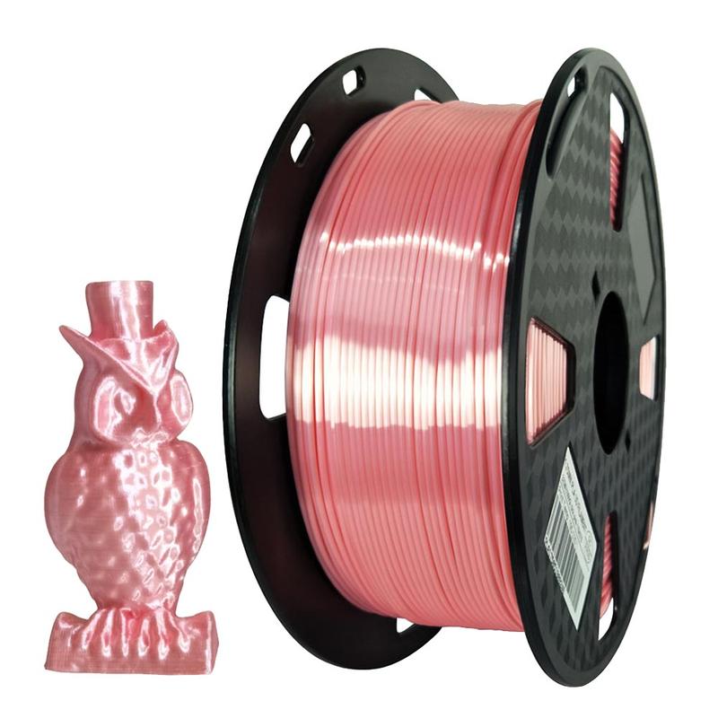 Silk Pink PLA Filament 1.75 mm 1KG 3D Printing 2.2 LBS Spool - TikTok ...