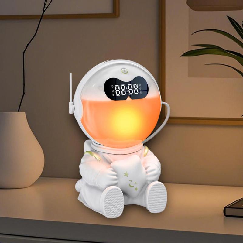Astronaut Design LED Night Light, USB Plug Bluetooth-compatible Alarm ...