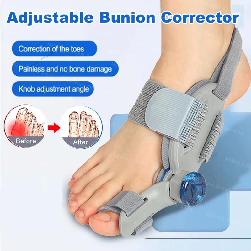 Skin-friendly Adjustable Bunion Corrector Comfortable with Anti-slip ...