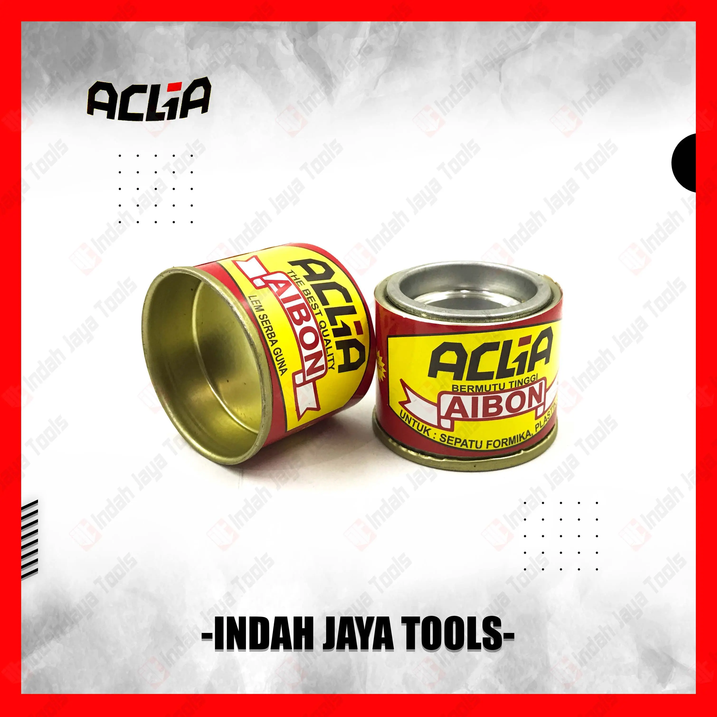 ACLIA Lem Aibon KECIL Lem Plastik Pengikat Perekat Karet Serbaguna ...