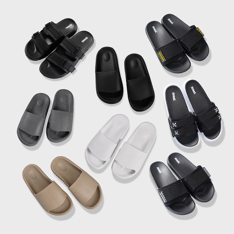 Sandal Slippers Flip Strap Distro Motif - Shop | Tokopedia