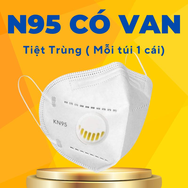 Khẩu trang N95 CÓ VAN 5 lớp HM Pro Mask chống bụi mịn PM2.5 phụ ...