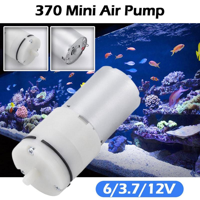 1pcs 370 High-power Mini Air Pump Aquarium Fish Tank Micro Oxygen ...
