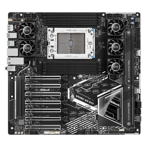 Promo ASROCK MOTHERBOARD EEB WRX90 WS EVO DDR5 ECC STR5 /AMD 3Y Cicil 0 ...