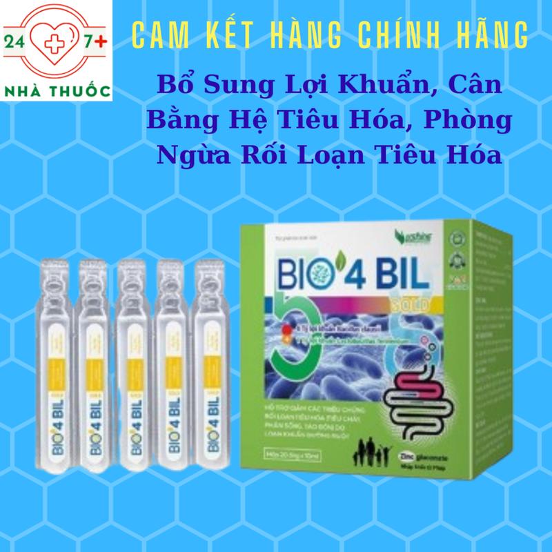 Men Vi Sinh Bio 4 Bil Gold [Hộp 20 ống]- Bổ Sung Lợi Khuẩn, Phòng ...