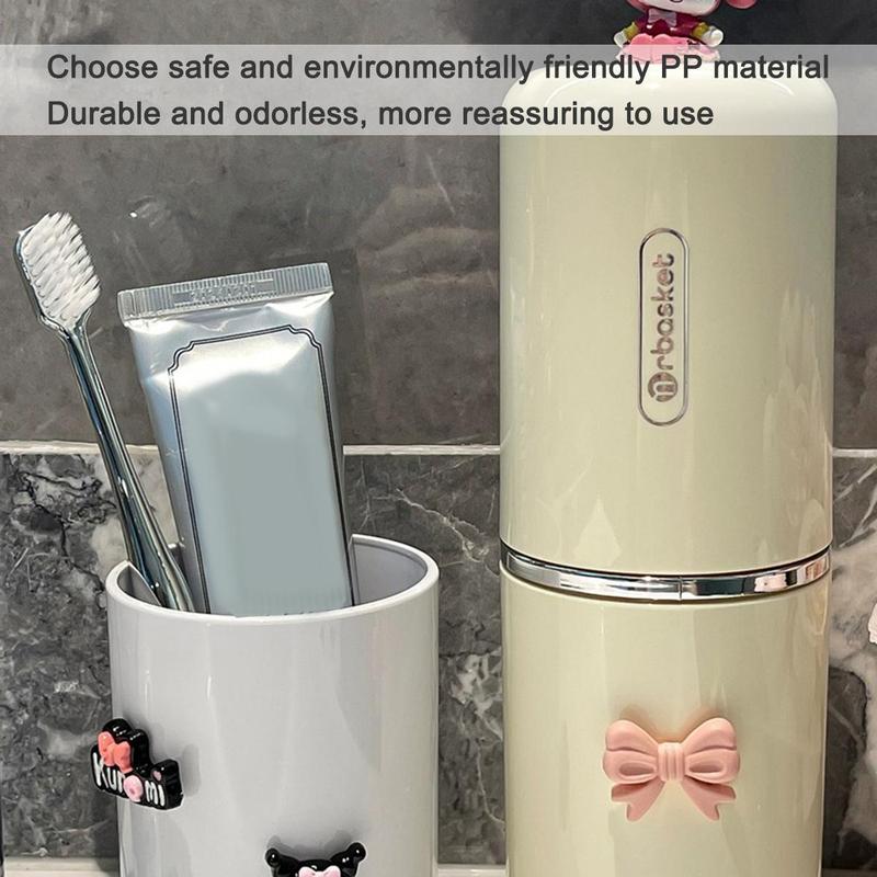 Portable Travel Toothbrush Cup Set, Modern Minimalist Design - TikTok ...