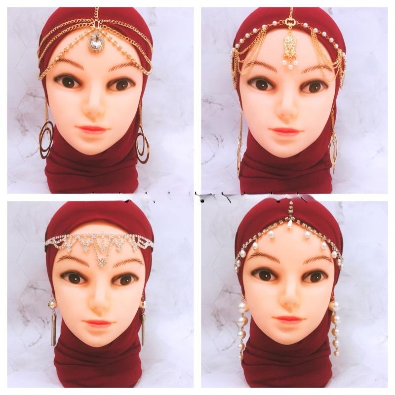 Rantai Kepala, Tema Arab, Rantai Kepala Bollywood, Gaya Arab - TikTok ...