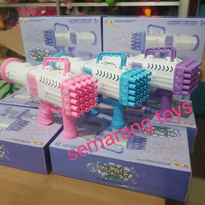 bubble gun gatling besar buble gun basoka pistol gelembung air - Shop ...
