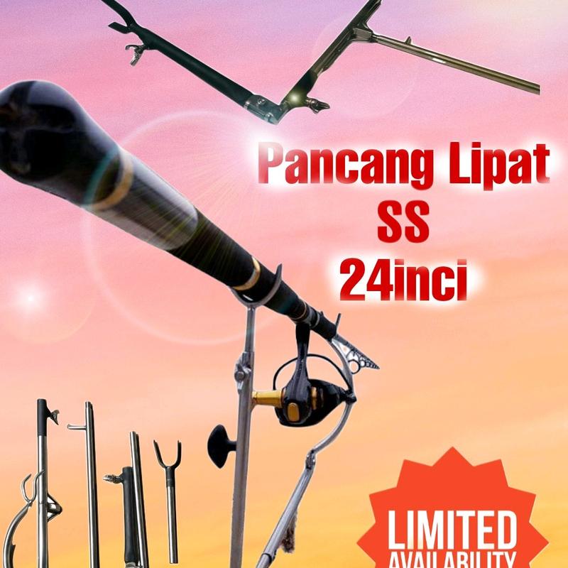 REEL STAND @ PANCANG LIPAT Pancing Stainless Equipment Fishing - TikTok ...