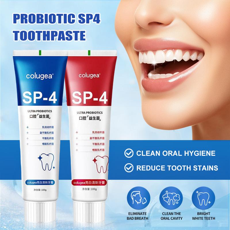 Buy 1 Free 1=2Pcs Probiotic SP-4 Toothpaste Whitening Tooth Freshens ...