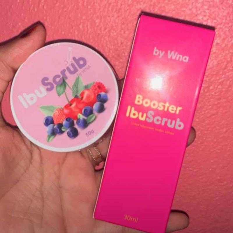 Booster + IBU SCRUB 50G️ - TikTok Shop Malaysia