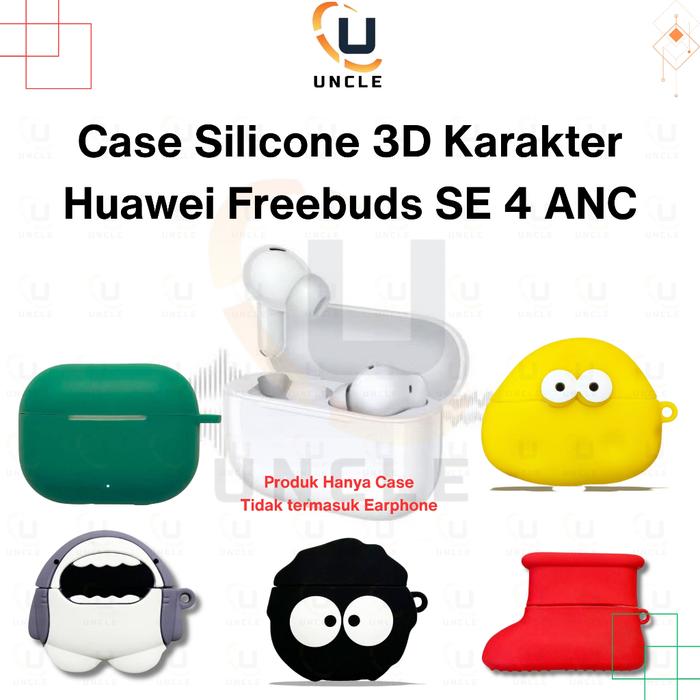 Jual Case Kompatibel Untuk HUAWEI FreeBuds SE 4 ANC Silikon Polos ...