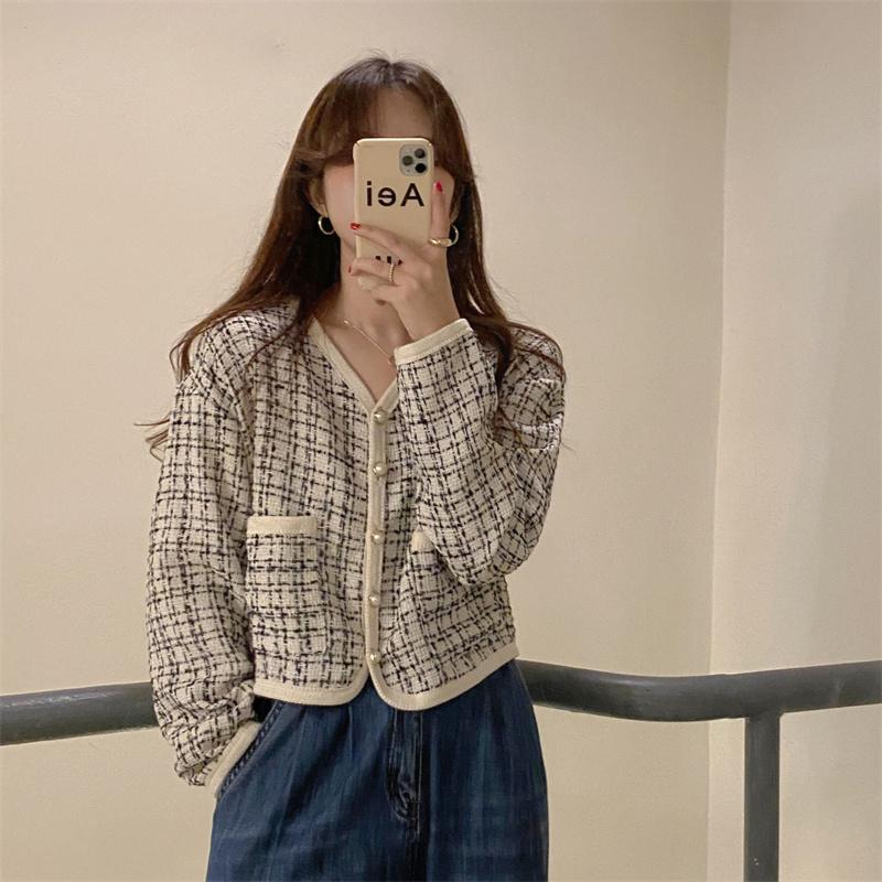 Jaket Wanita Terbaru Korean Style Outer Crop Jacket Lengan Panjang ...