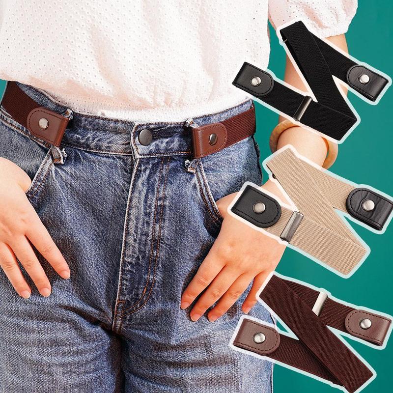 New Adjustable Stretch Elastic Waistband Invisible Pants Eas - TikTok ...