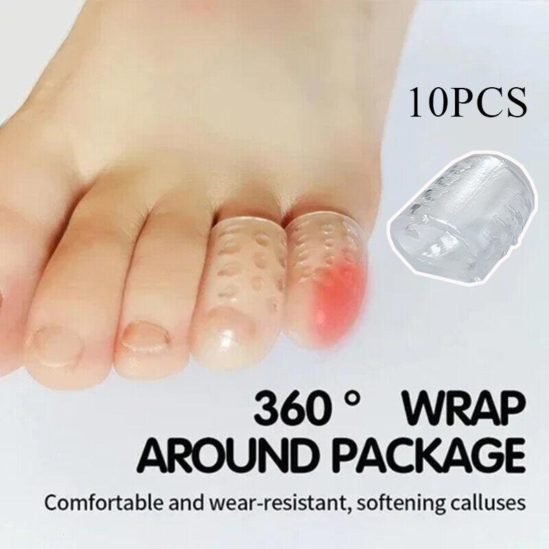 Silicone Toe Caps Anti-Friction Breathable Toe Protector Prevents ...