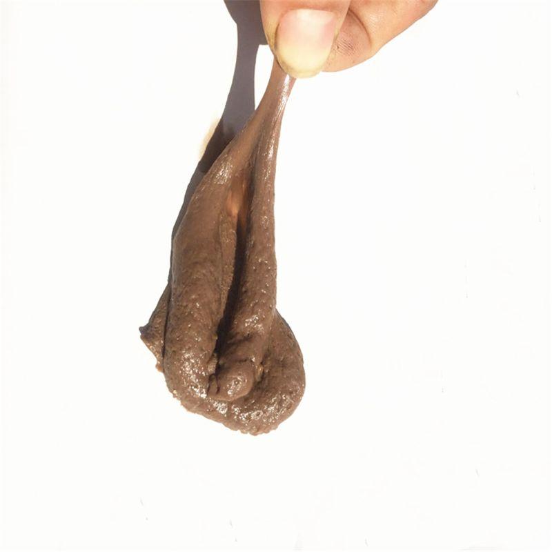 Dongs Funny Rubber Realistic Disgusting Poop Toy Soft for Touch ...