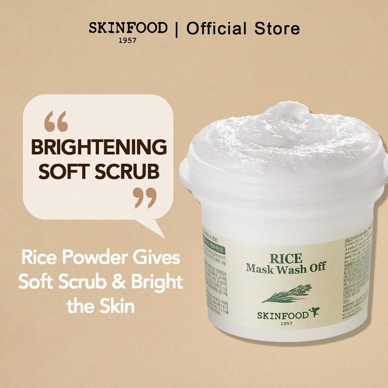 SKINFOOD - Rice Mask Wash Off - Shop | Tokopedia