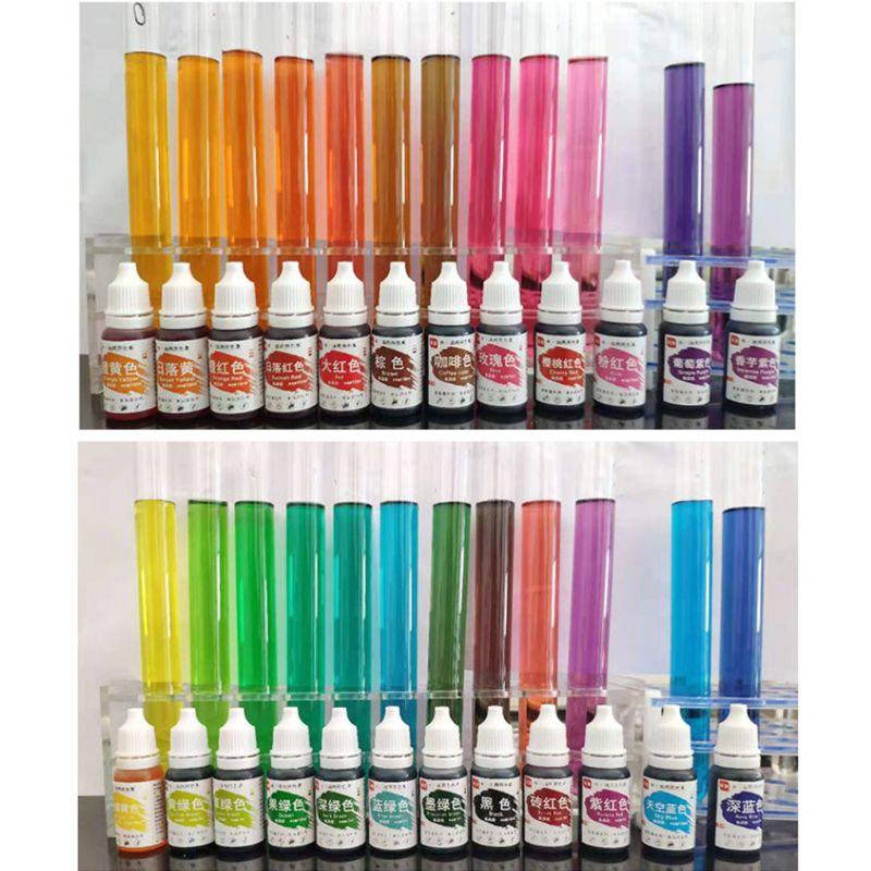 24 Colors 10ml Natural Ink Food Coloring Cake Pastries Cookies - TikTok ...