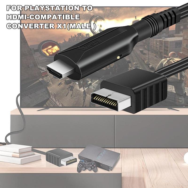 Playstation PS2 To HDMI-compatible Converter Adapter HD Link - TikTok ...
