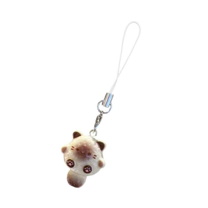 Delightful Siamese Cat Phone Pendant Stylish Cartoon Cat Mobile ...