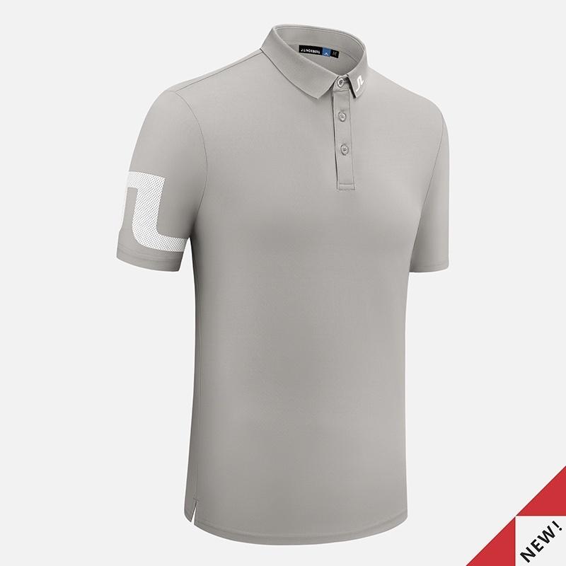 Baju-T Golf, Tit, untuk Lelaki, Lengan Pendek, JL Golf Apprael ...