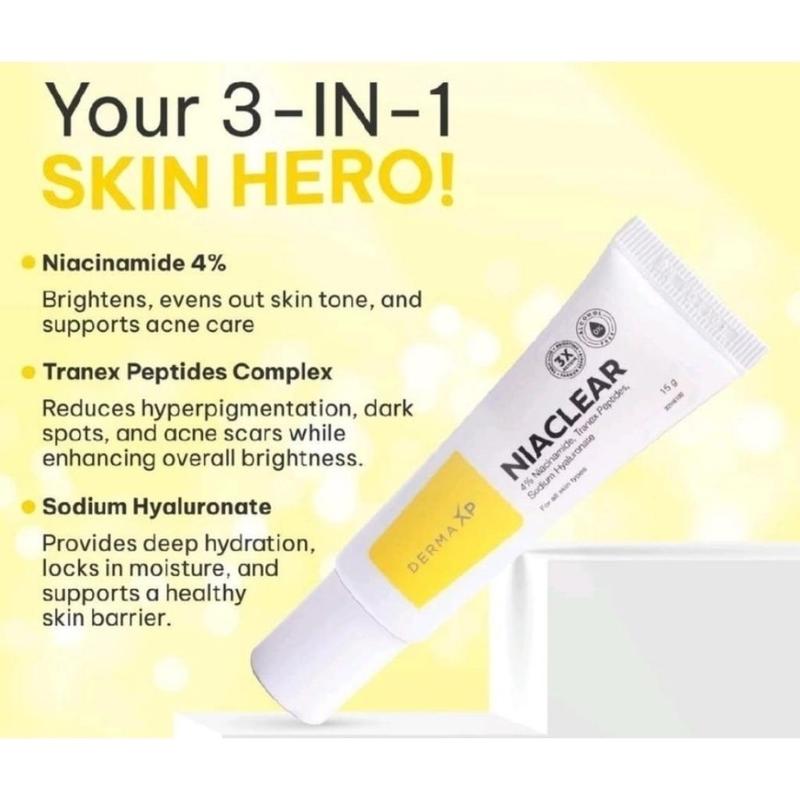 Niaclear Cream - krim pencerah / meratakan warna kulit / merawat ...