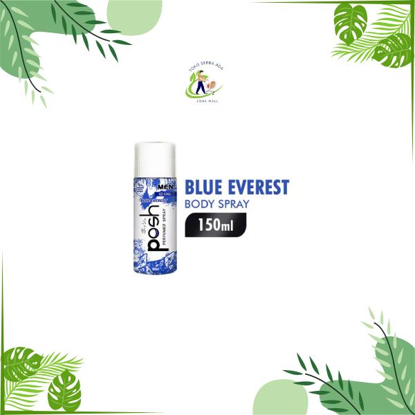 Posh Men Perfumed Spray Ice Cool Blue Everest Sensasi Dingin 150 ml ...