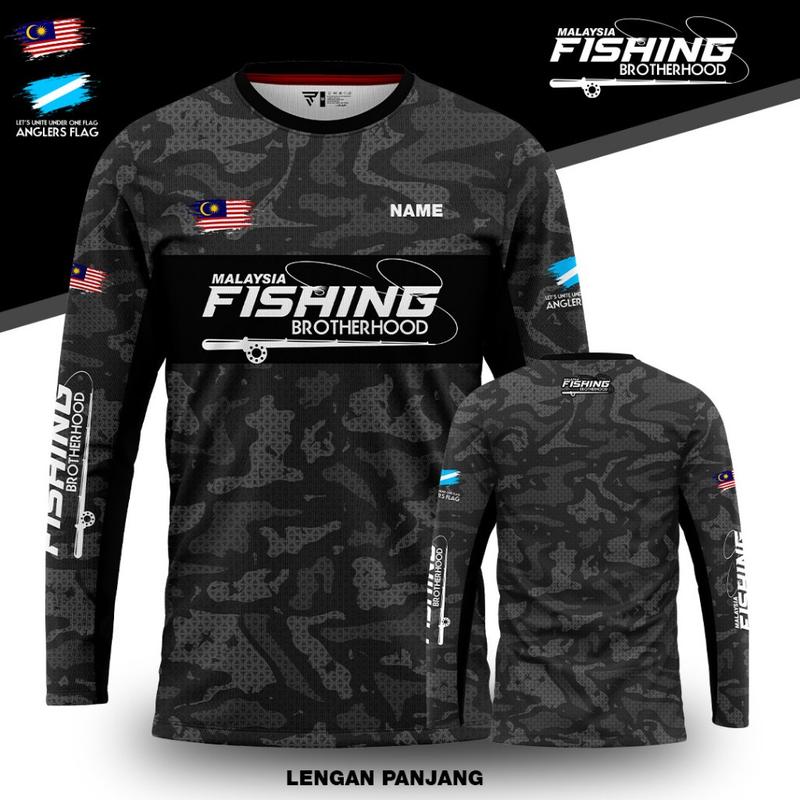 BAJU MANCING, Reka Bentuk Persaudaraan Memancing Malaysia, Boleh ...