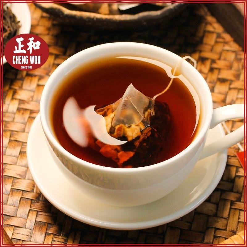 Chen Pi Pu Er Tea 2.5g 20 bags TRIANGLE Teh Pu Er Limau Kering - TikTok ...