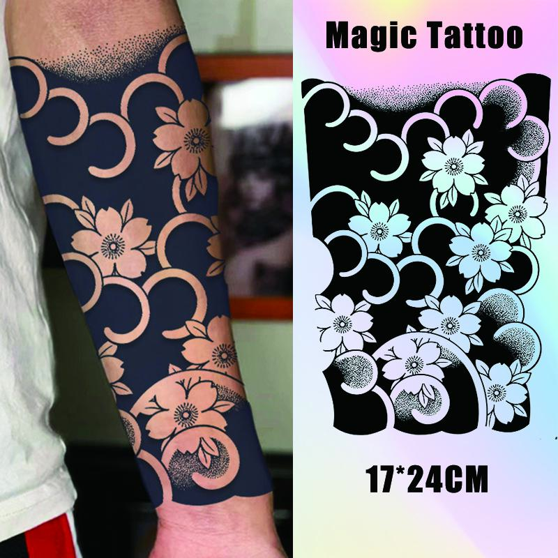 Magic Tattoo Sticker Waterproof Long Lasting 15 Days Arm Fak - TikTok ...