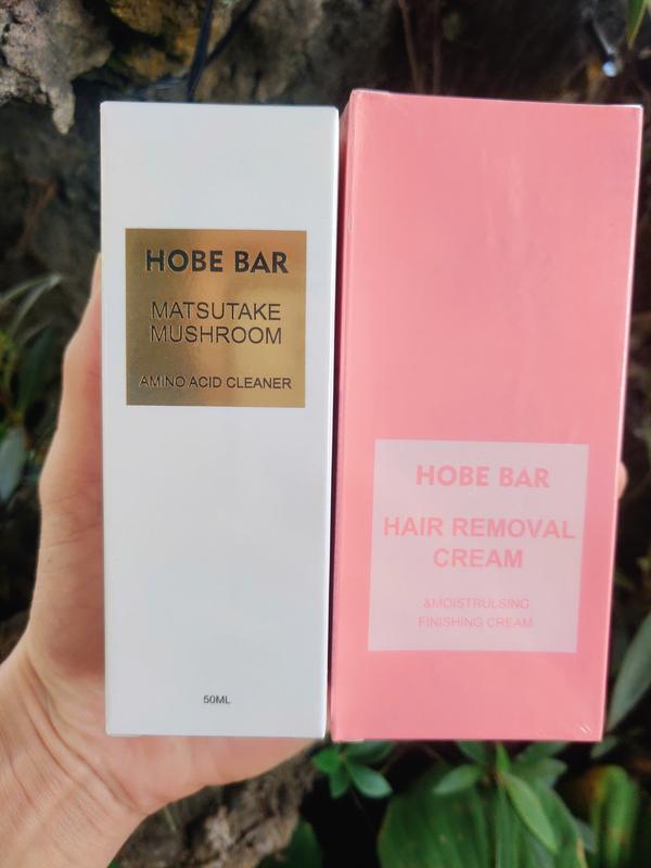 Combo Sữa Rửa Mặt 50ml + Kem Tẩy Lông Hobe Bar - Dưỡng Da Body - TikTok ...