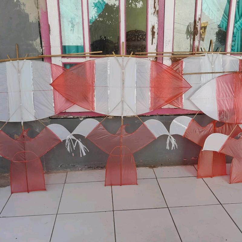 layang2 sawangan jawa timur uk t 1m L sayap 1,20cm - Shop | Tokopedia