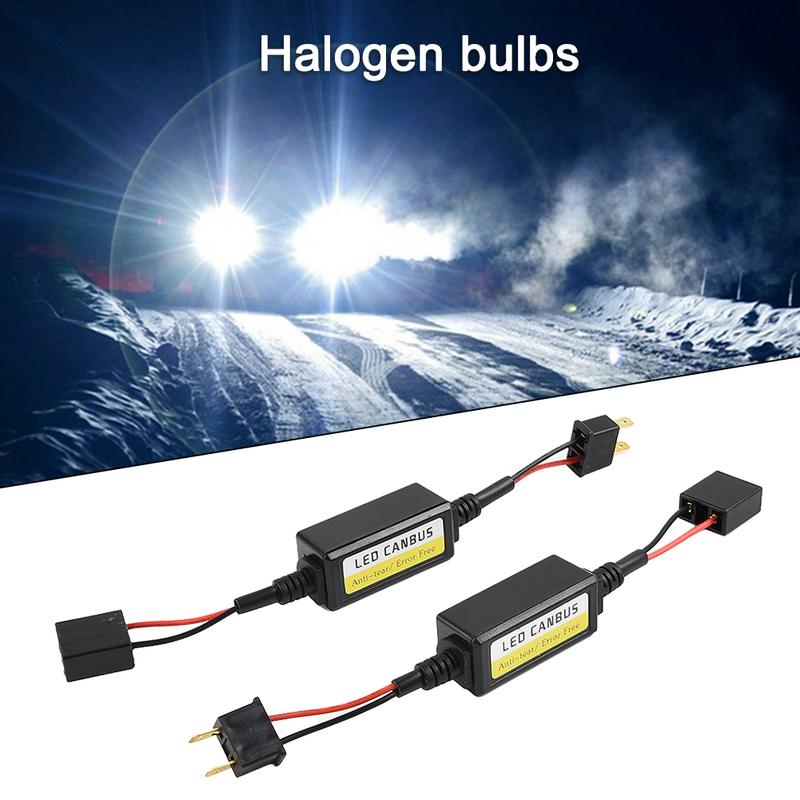 Decoders H7 Headlight LED Canbus Plug And Play 2pcs/set 30CM - TikTok ...