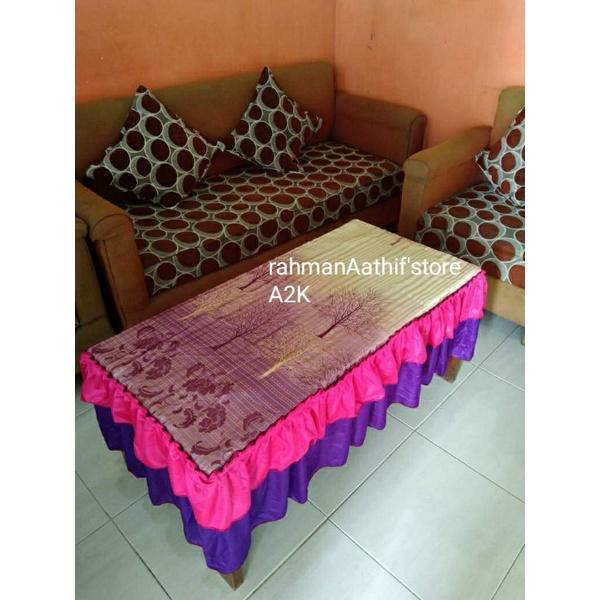 Taplak meja tamu rumbai cantik - Shop | Tokopedia