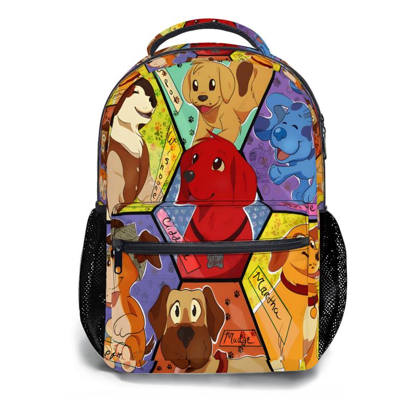 Cartoon Clifford the Big Red Dog Backpack Anime Cosplay Backpack ...