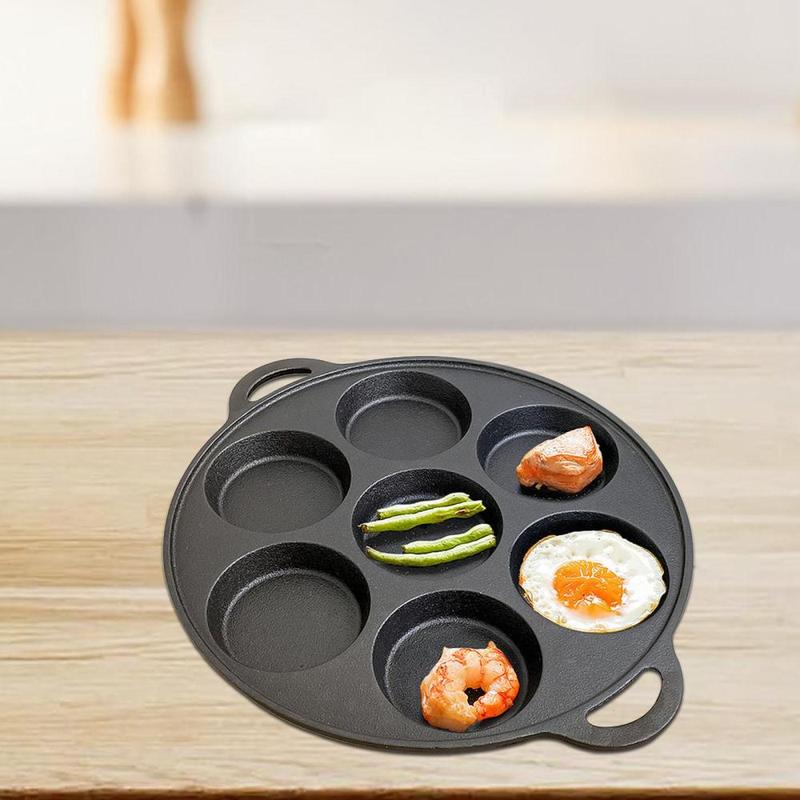 Egg Frying Pan 7 Hole Other Stoves Cookware Gas Stove Cookware - TikTok ...