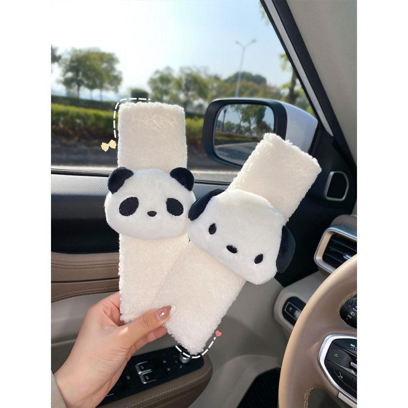Car Seat Belt Shoulder Pad Cute Cartoon Extended Seat Belt Anti ...
