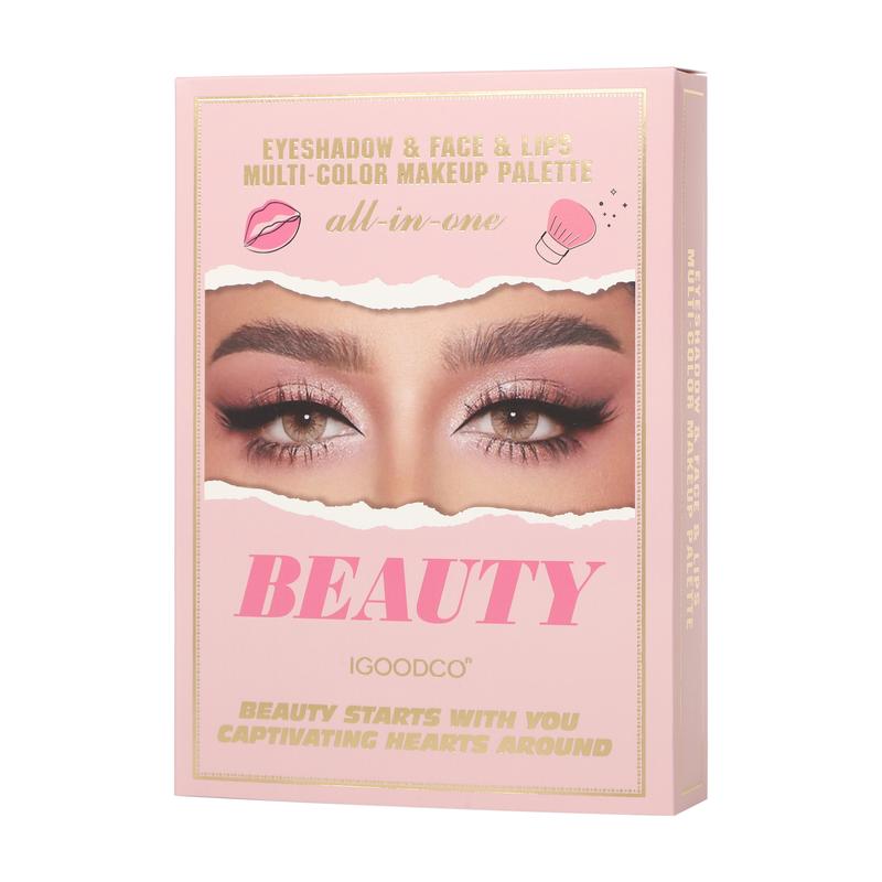 IGOODCO 56 warna bayangan mata bersinar tinggi bubuk blusher - Shop ...