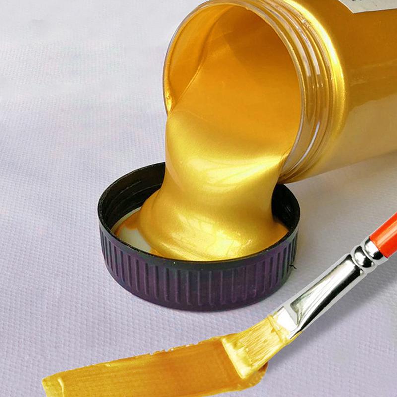 Cat Emas Cat Akrilik Metalik, 100ml, Kalis Air, Tidak Luntur - TikTok ...