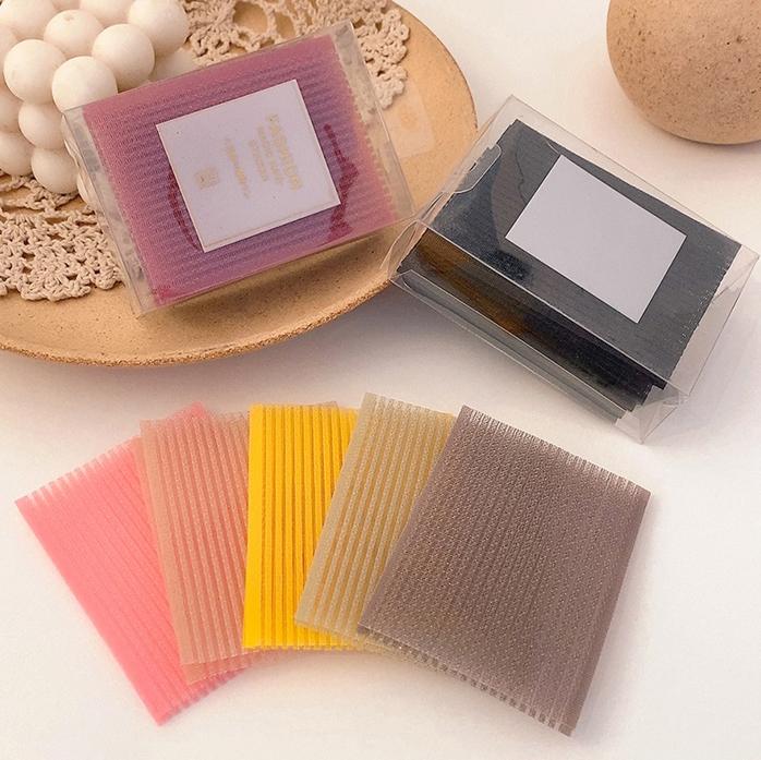 10PCS Colored Bangs Stickers Seamless Velcro Korean Version Of - TikTok ...