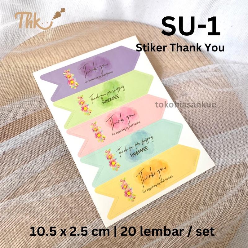 SU - Stiker Thank You untuk Box / Toples - Shop | Tokopedia