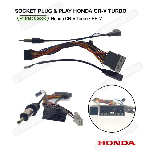 Jual Socket PNP Head Unit Honda CRV Turbo/HRV Plug And Play - Kota ...