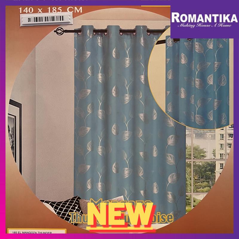 Romantika Loren Curtain Eyelet Fabric Mangoza Series High Quality ...
