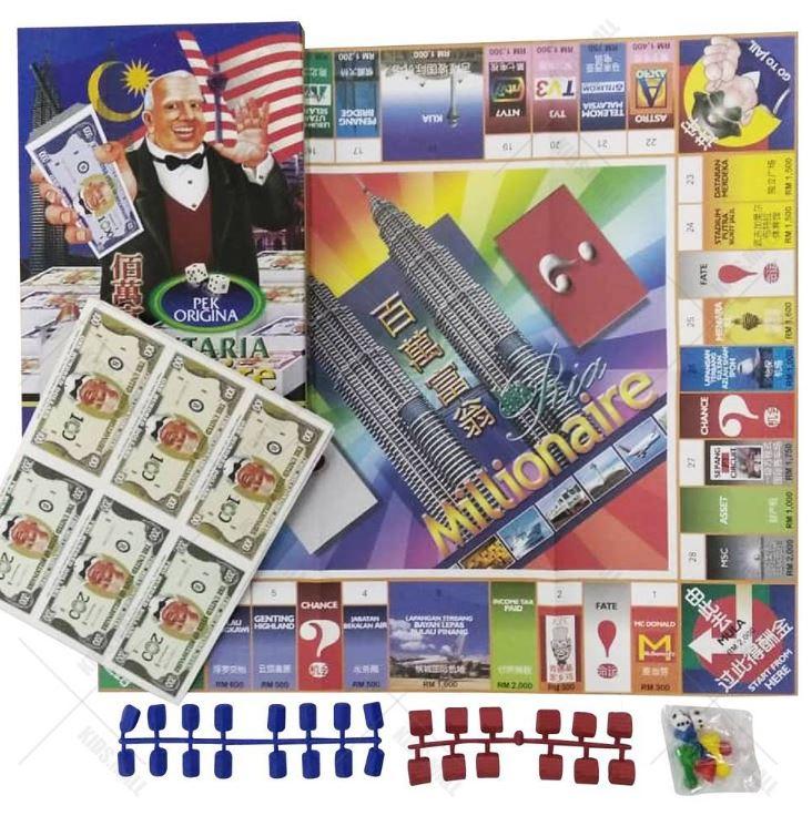 Jutaria The Billionaire /Board Game Malaysia Ver Fun( Ready - TikTok ...