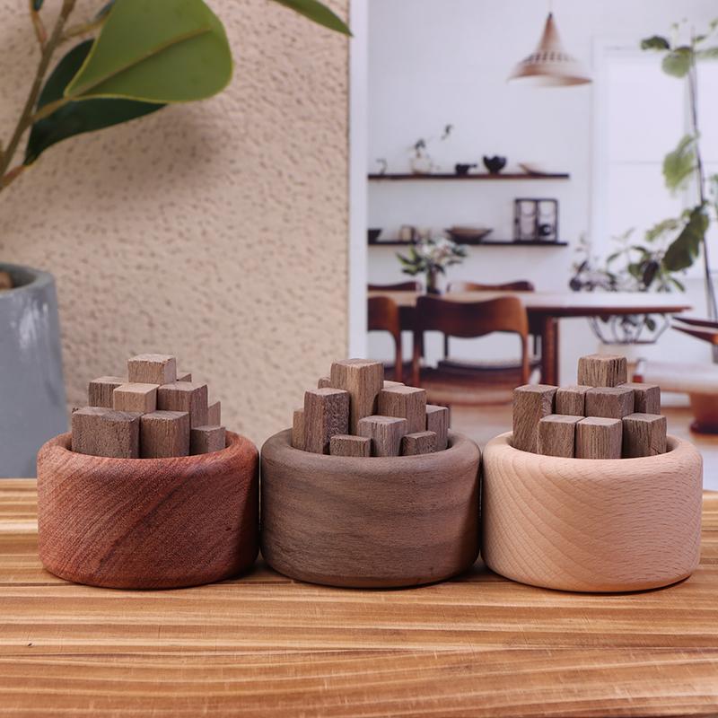 Aromatherapy Wood Fireless Diffuser Essential Oil Home Diffuser ...